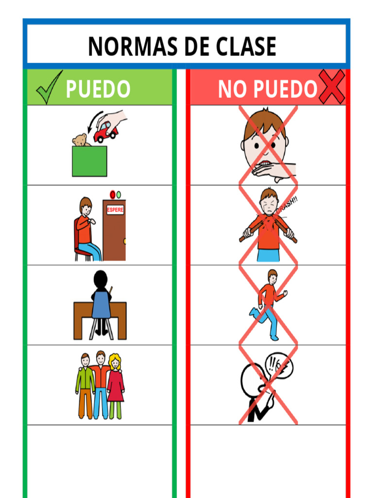 Normas de Clase para Imprimir PDF | PDF