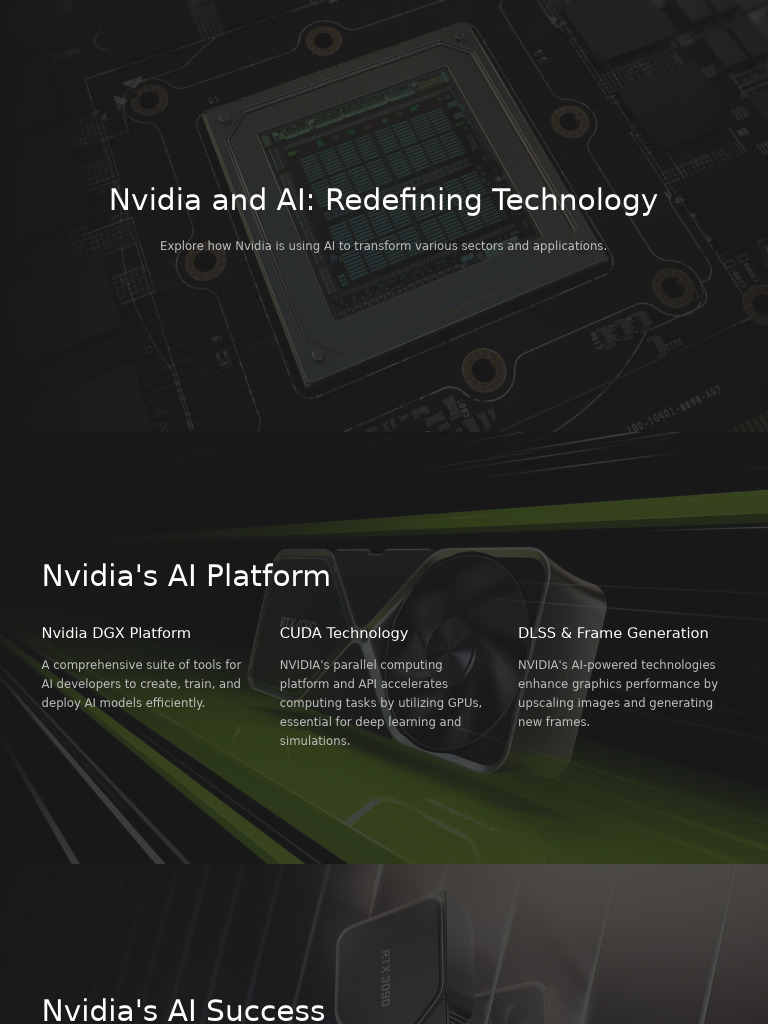 Nvidia and AI Redefining Technology | PDF