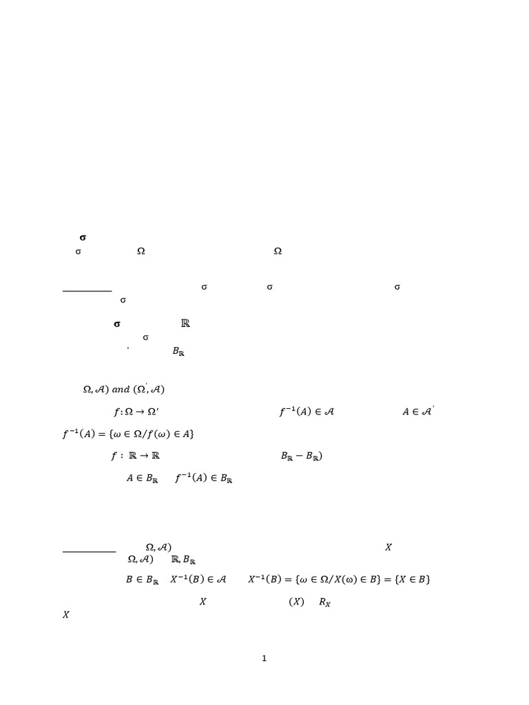 Chapter 2-Random Variables | PDF | Random Variable | Probability Distribution
