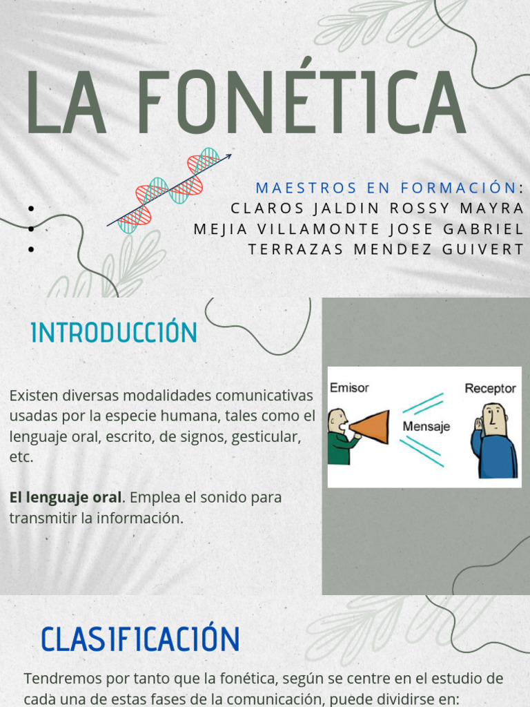 Introducción a la Fonética y sus Tipos | PDF