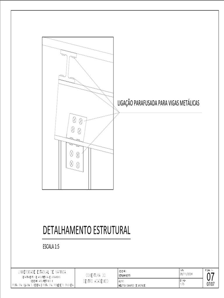 Detalhamento Estrutural | PDF