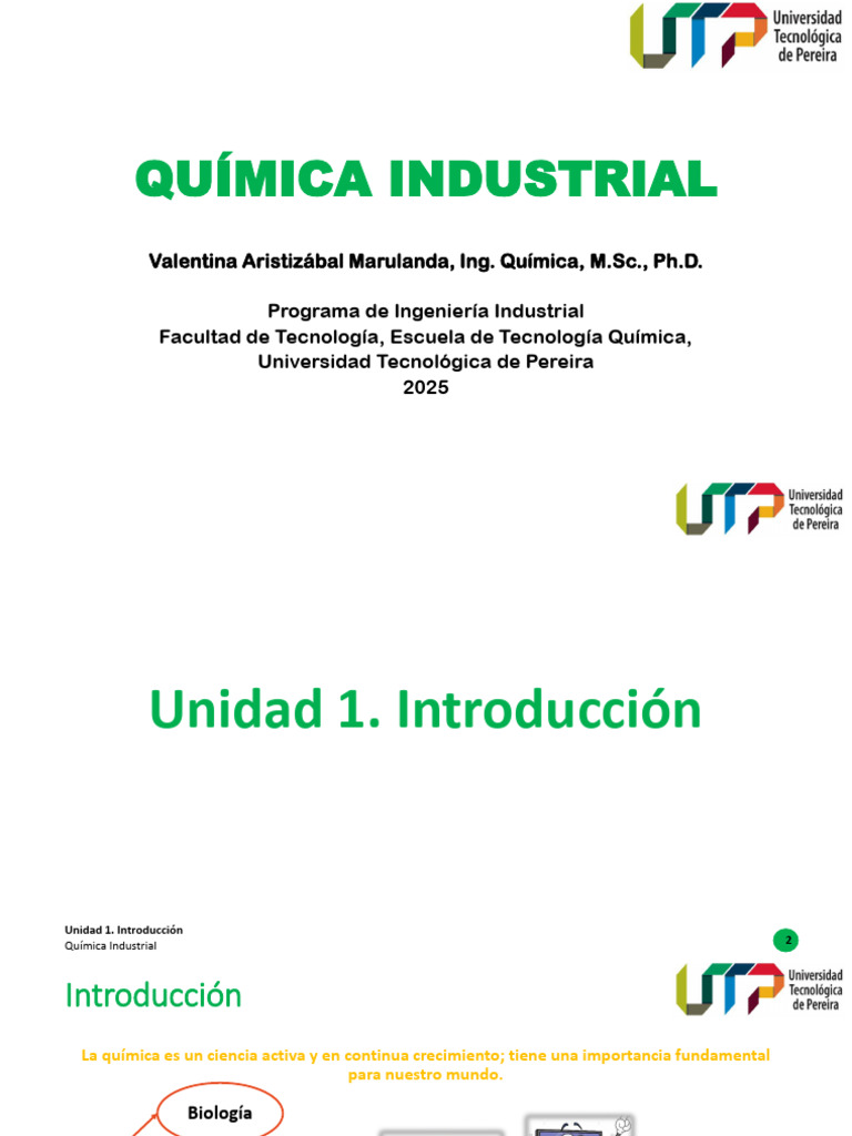 Unidad 1. Introducción SAT2 | PDF | Mezcla | Sustancias químicas
