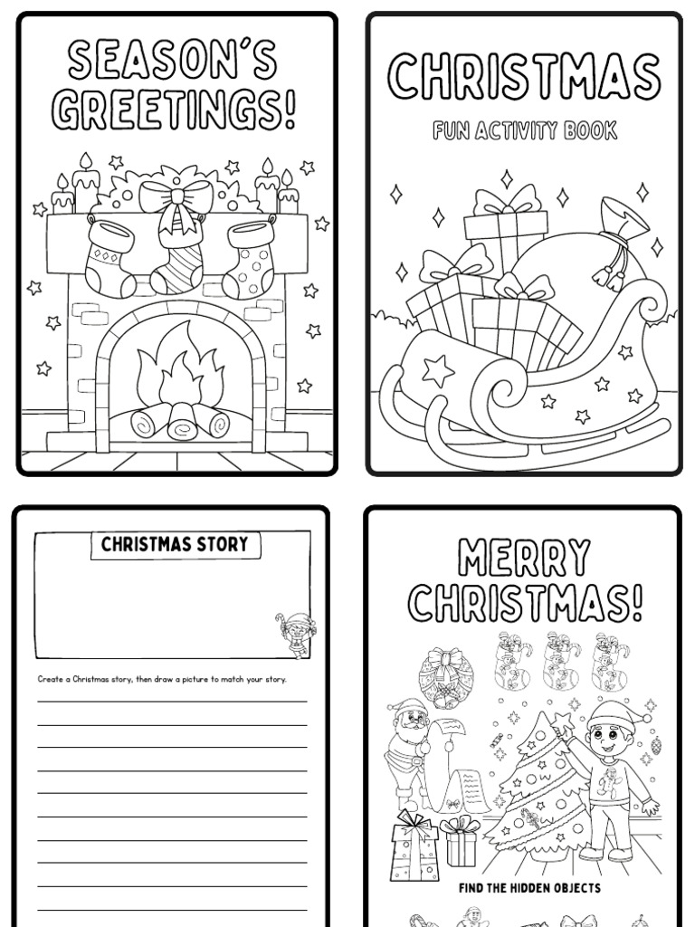 Christmas Fun Activity Book | PDF