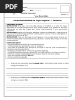 SBOA Format | PDF | Fluency | English Language