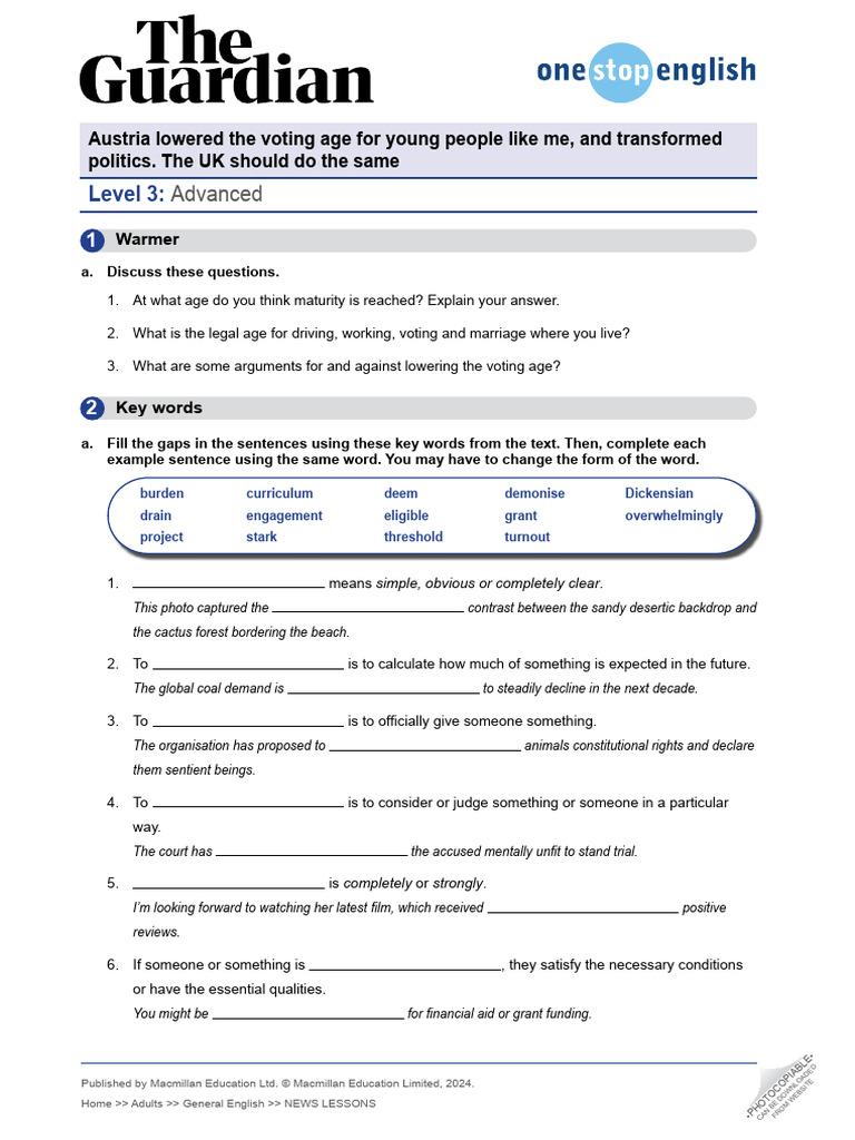 Lowering the Voting Age in the UK | PDF | Voter Turnout | Voting