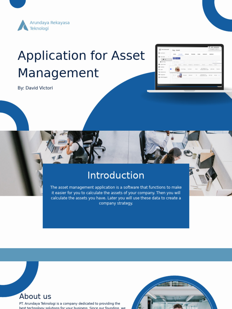 Application for Asset Management | PDF | Asset Management | Internet Of Things