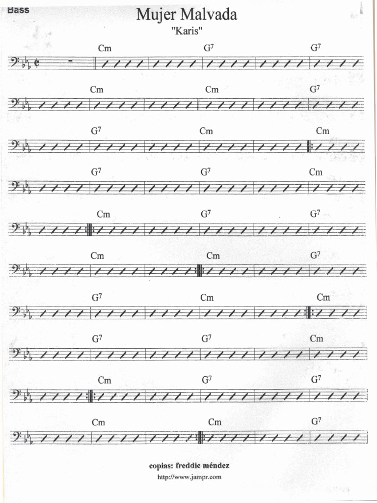 Mujer Malvada - Bass0001 | PDF