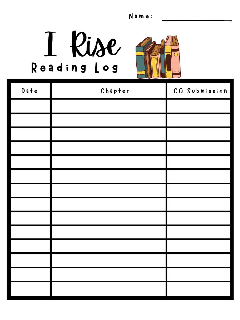 Reading Log | PDF