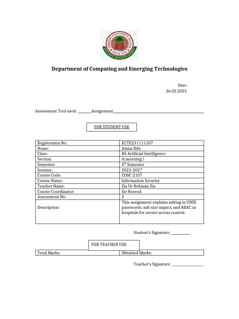 Assignment Top Cover | PDF