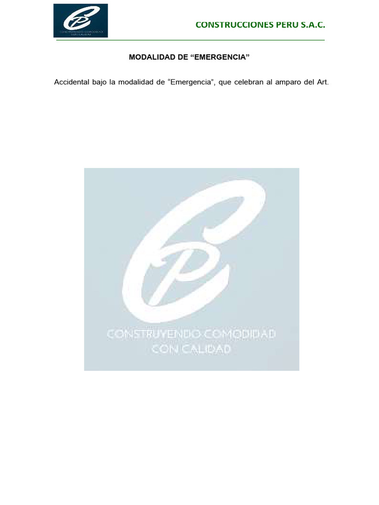 CONTRATO_ACCIDENTAL_EMERGENCIA 1 | PDF | Derecho laboral