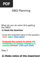 APUSH DBQ Outline Template | PDF