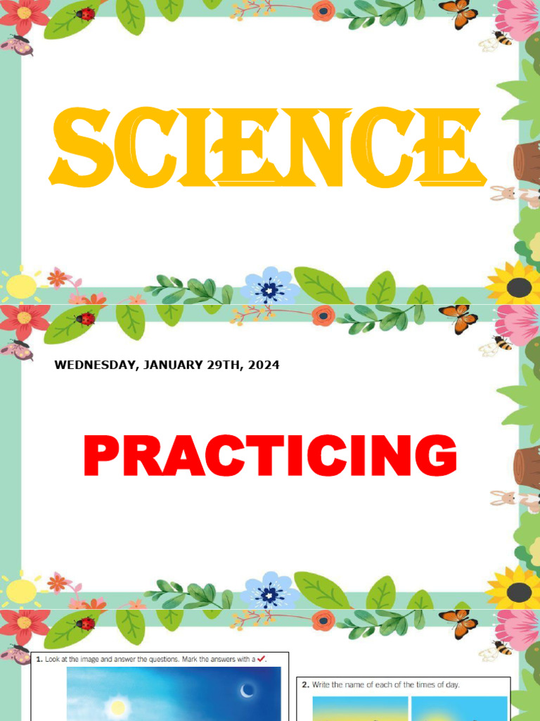 Practice of Unit 5 - Science - Unit 5 | PDF