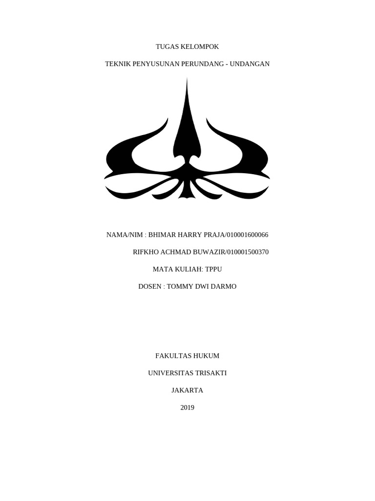 Tugas Tppu Besok | PDF