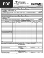 BIR Form 2307 | PDF | Value Added Tax | Corporate Tax