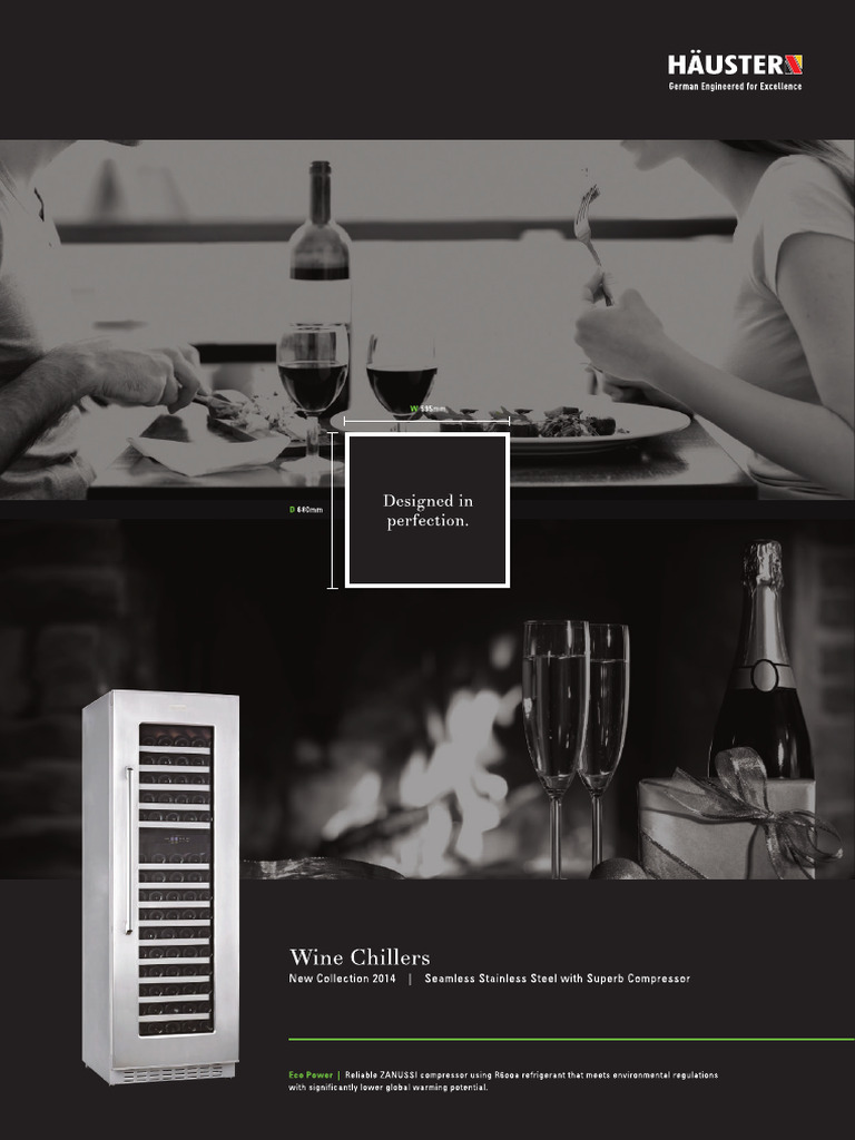 Haustern Wine Chiller Product Catalogue - June 2014 | PDF