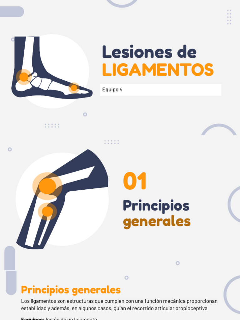 Lesiones Ligamentosas | PDF | Rodilla | Extremidades (anatomía)