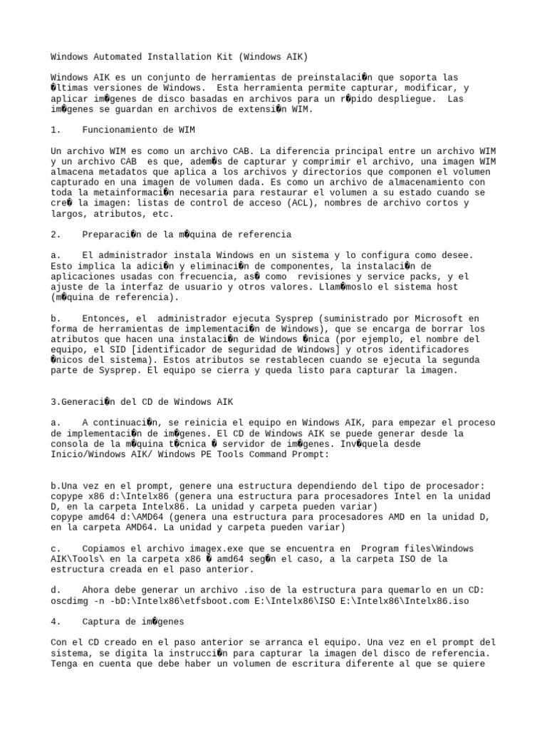 Creacion de Cd co WinPE | PDF | Archivo de computadora | Software