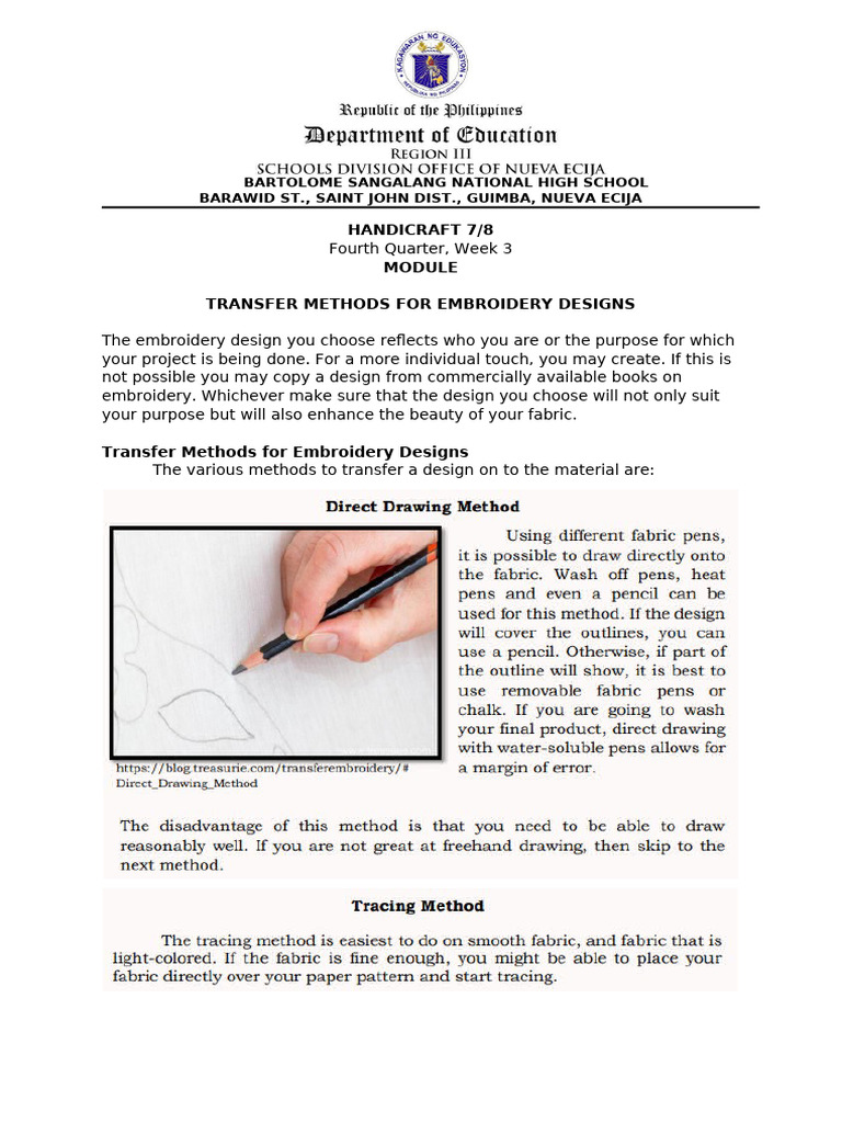 TLE Module Week 3 Handicraft | PDF