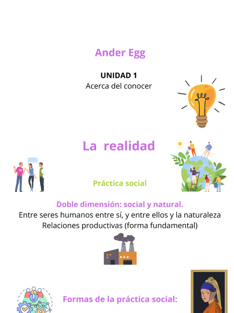 Unidad I. ANDER EGG | PDF