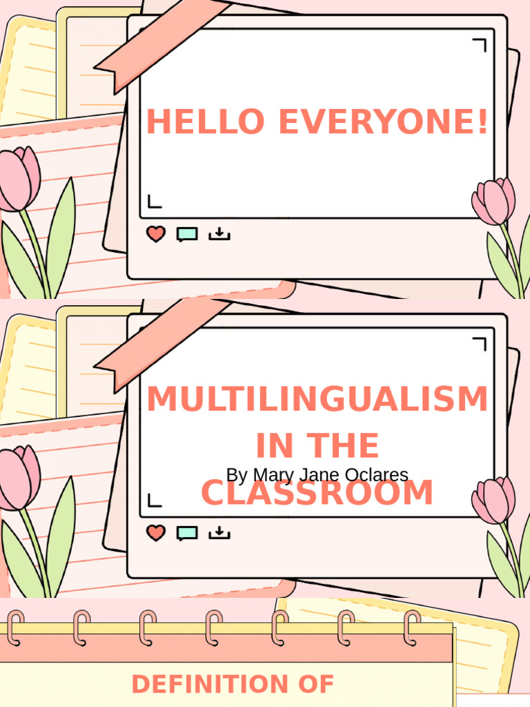 Multilingualism in Classroom Strategies | PDF | Multilingualism ...