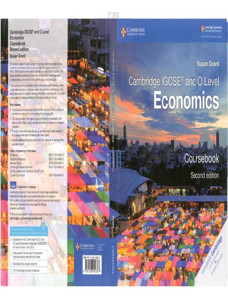 Cambridge IGCSE Economics Coursebook | PDF