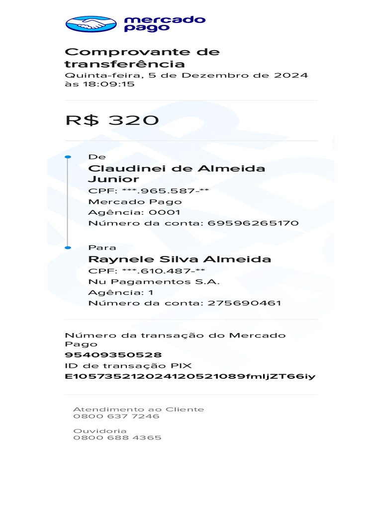 Comprovante 95409350528 | PDF