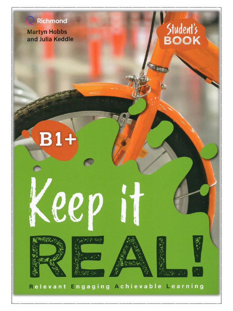 Keep It Real B1 Plus Students Book | PDF