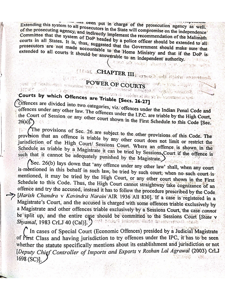 Power of Courts | PDF