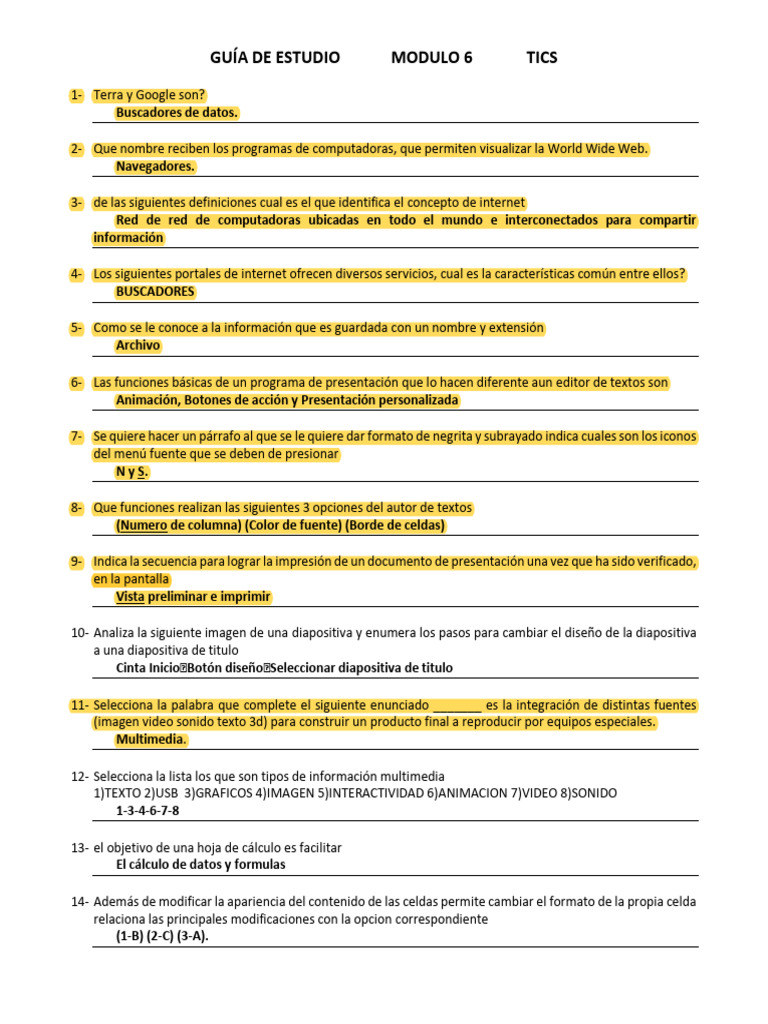 Guia Modulo6 | PDF | Multimedia | Internet