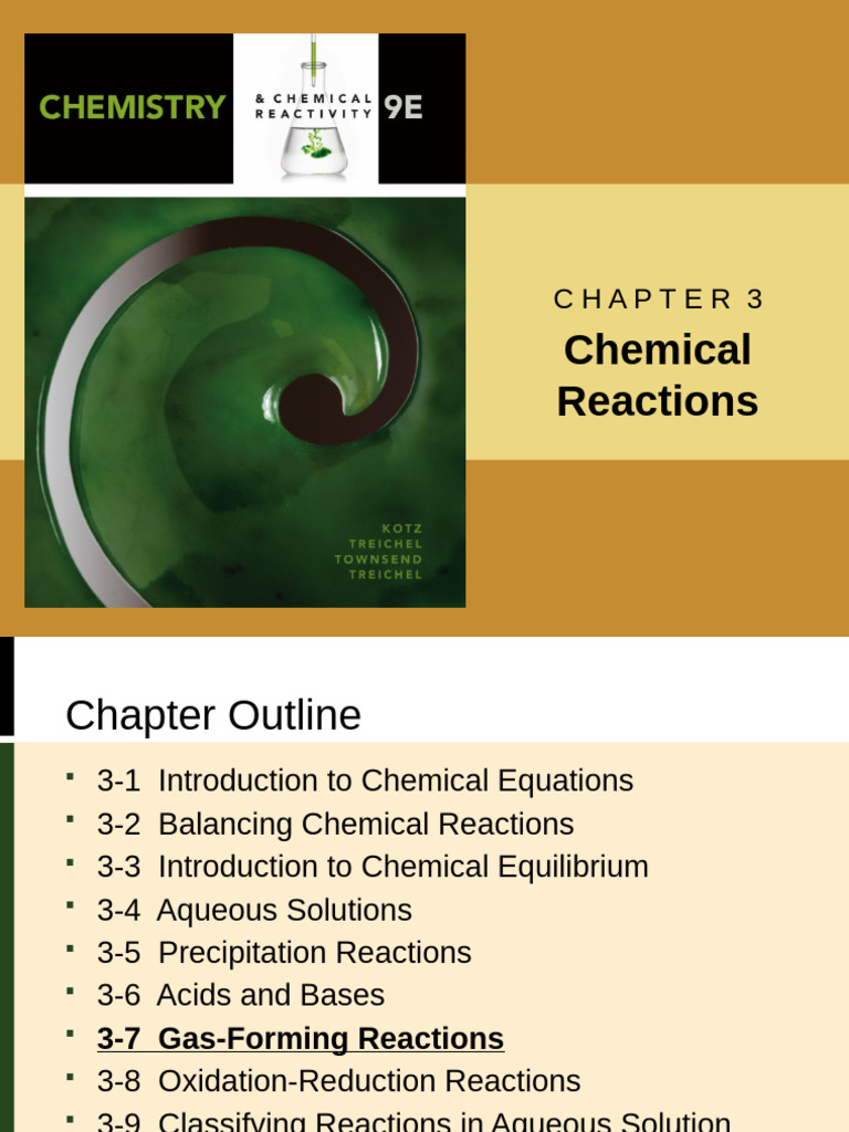 SU 7 Gasforming and Redox Reactions | PDF | Redox | Chemical Reactions