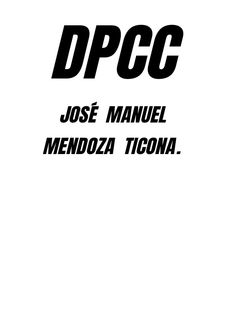 DPCC | PDF