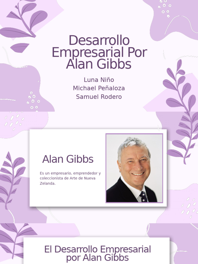 Alan Gibbs | PDF