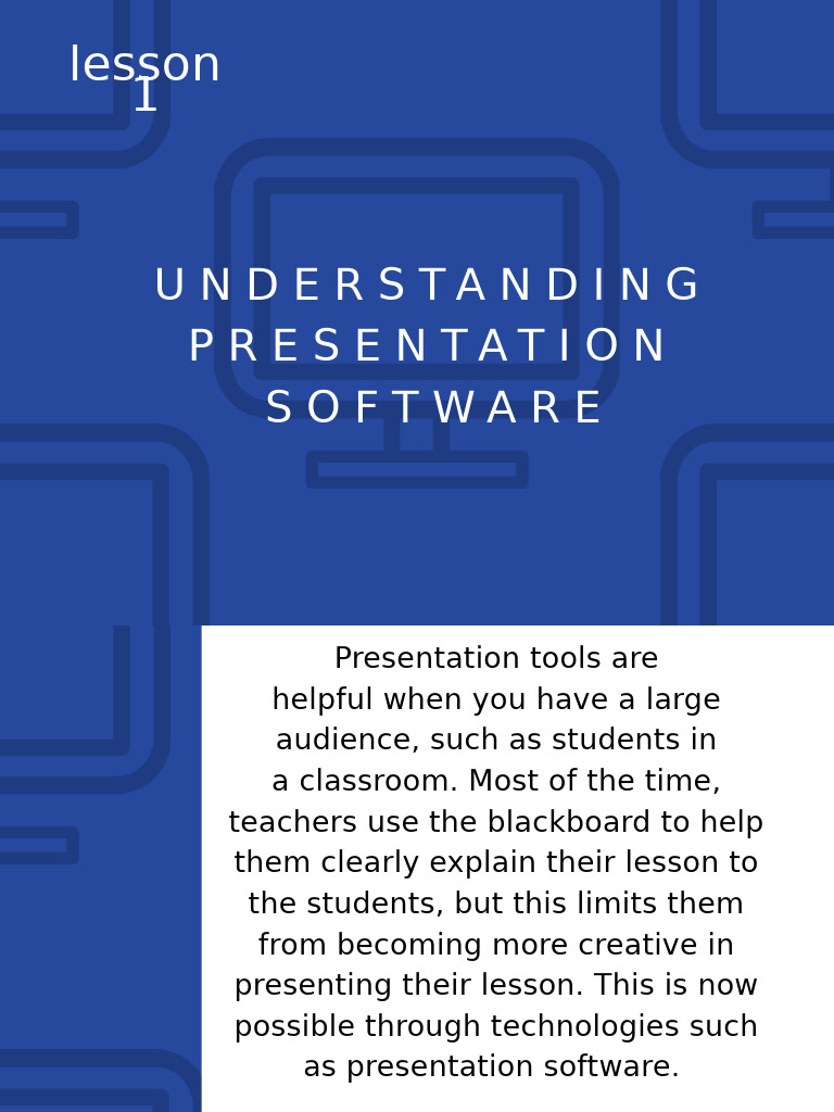 Introduction to Presentation Software | PDF | Microsoft Windows | System Software