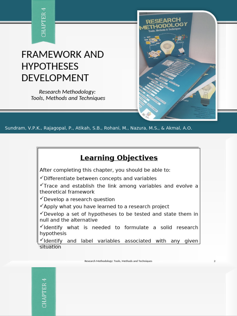 c4 - Framework and Hypotheses Development | PDF | Hypothesis | Methodology