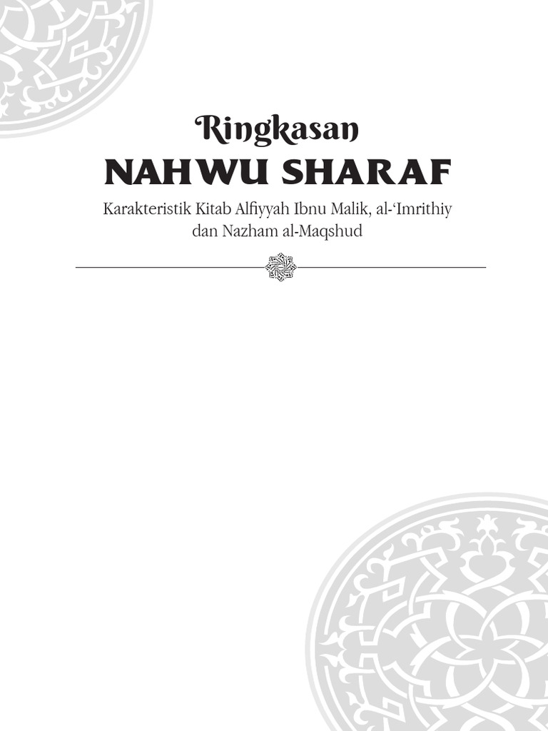 Ringkasan_Nahwu_Sharaf | PDF