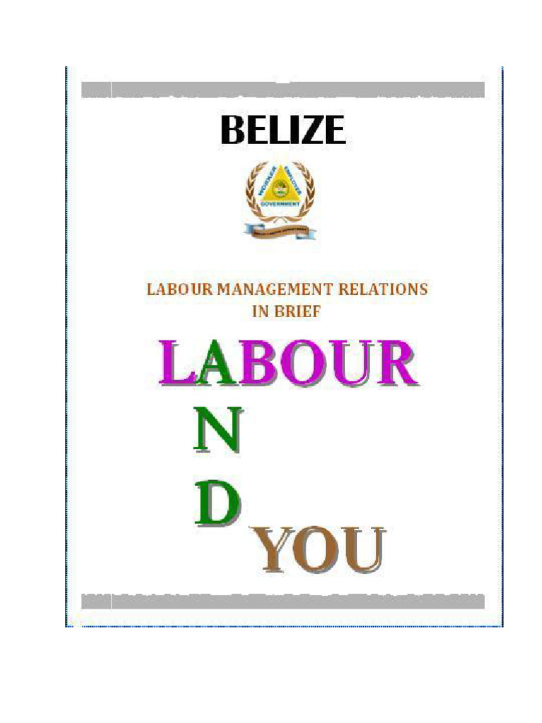 Belize Labour Laws Guide 2012 | PDF | Employment | Sick Leave