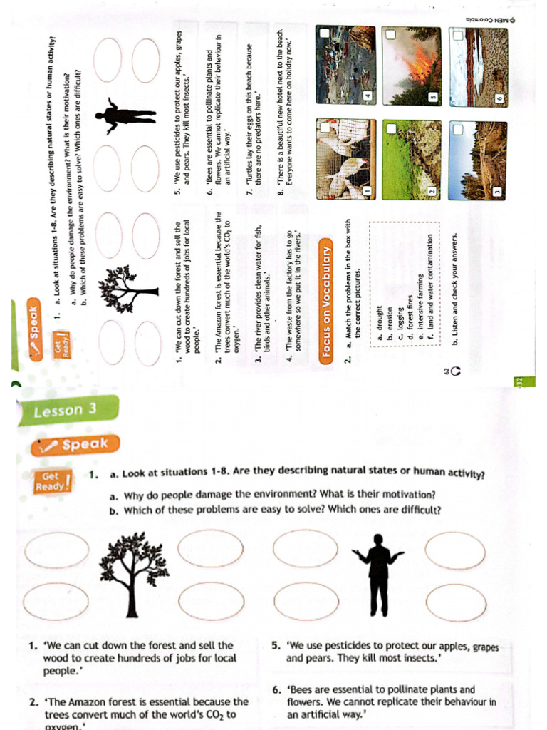 English Please 3. Human Actions | PDF