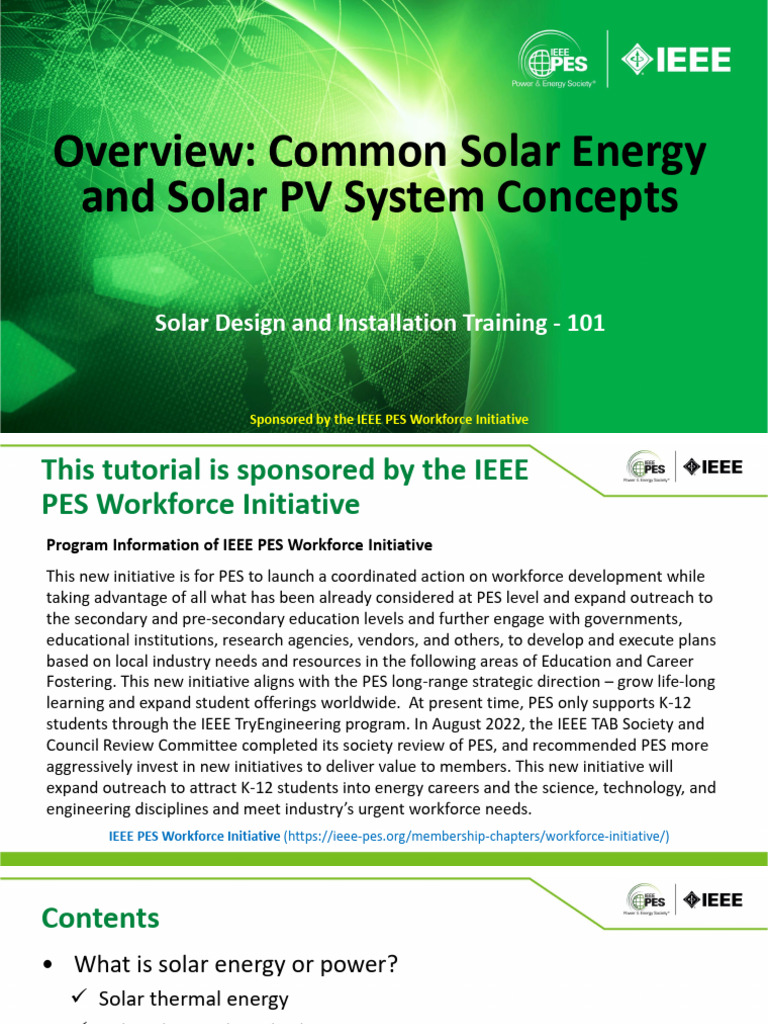 PES_ED_WEB_SDIT1012_111623_SLD | PDF | Solar Energy | Photovoltaic System