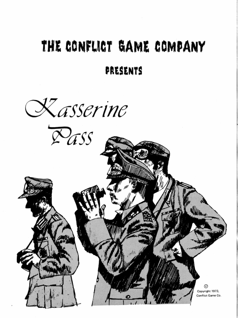 Kasserine Pass Rules | PDF