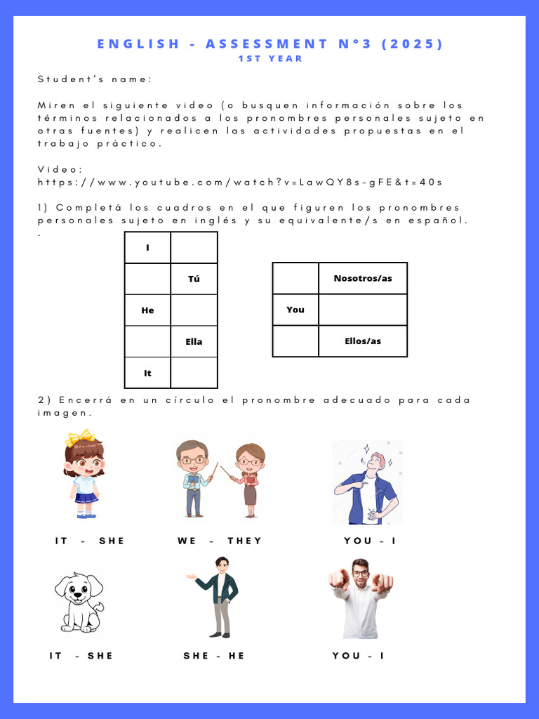 1st-Assessment 3 | PDF
