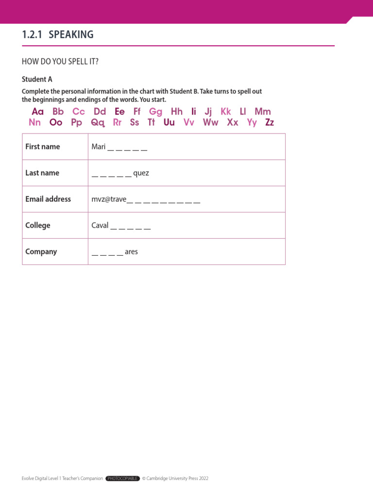 Evolve Digital Level 1 Worksheets 1.2.1.PDF | PDF
