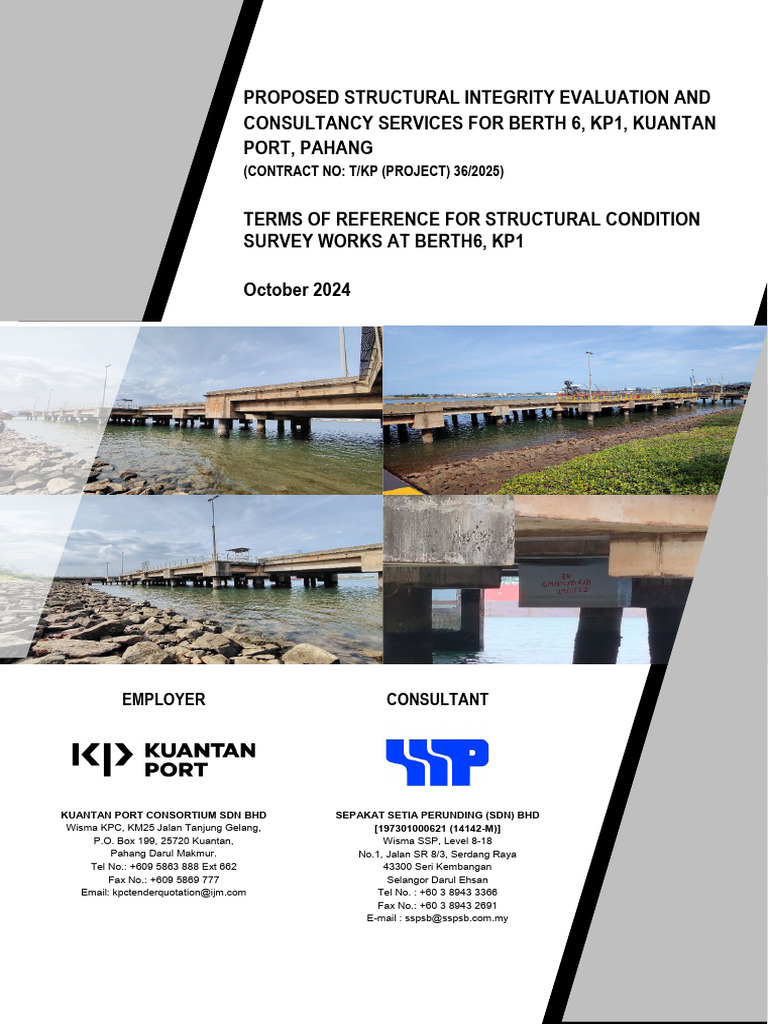 Q.KP (PROJECT) 113.2025 - TOR | PDF | Underwater Diving | Indemnity