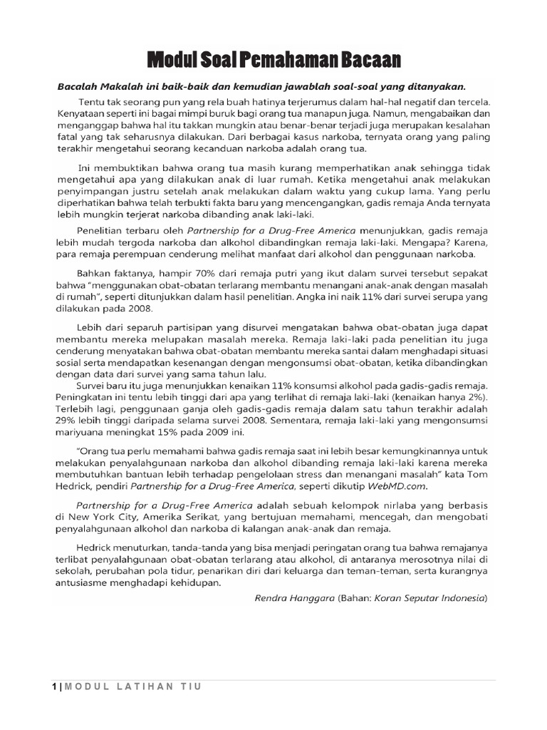 MODUL TIU(1) | PDF