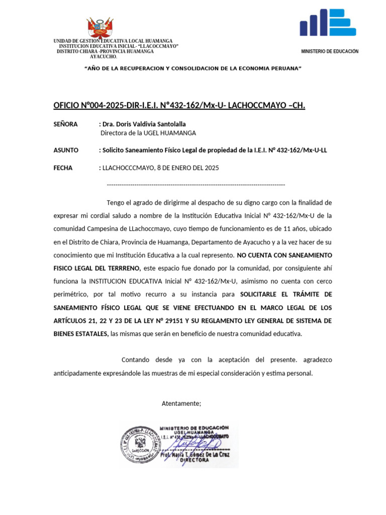 Oficios - 2025 | PDF