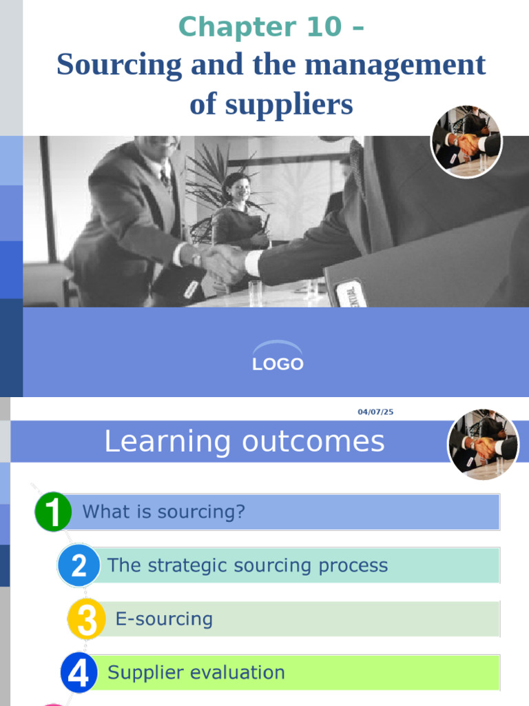 Supplier Management and Sourcing Strategies | PDF | Procurement ...