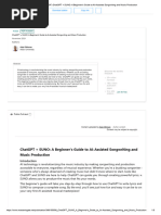 Suno AI Comprehensive Guide | PDF | Tempo | Musical Forms