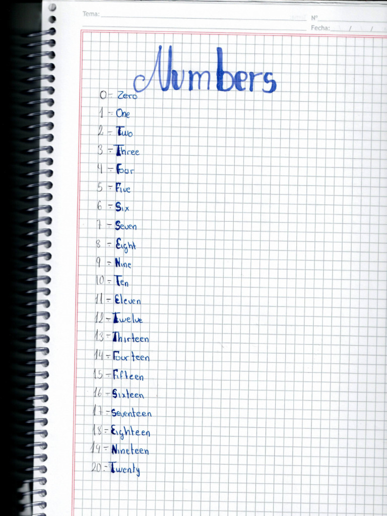 Numbers | PDF