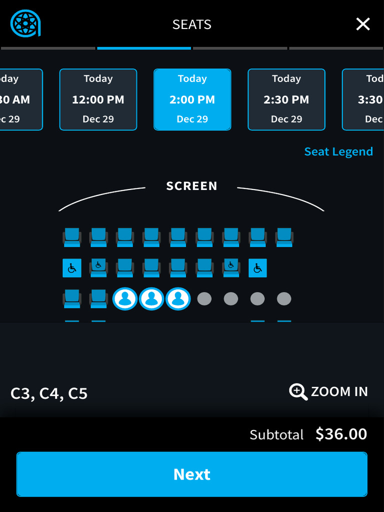 Choose Seatsback Row Seats | PDF