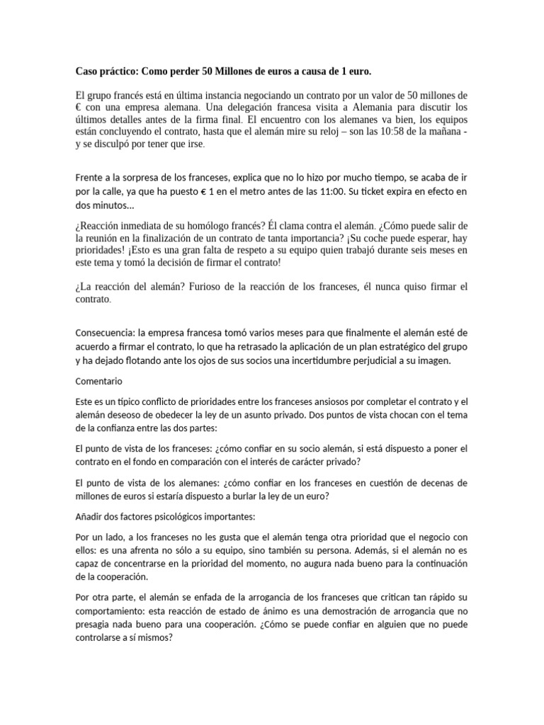 Como Perder 50 Millones de Euros Por 1 Euro | PDF | Alemania | Política ...