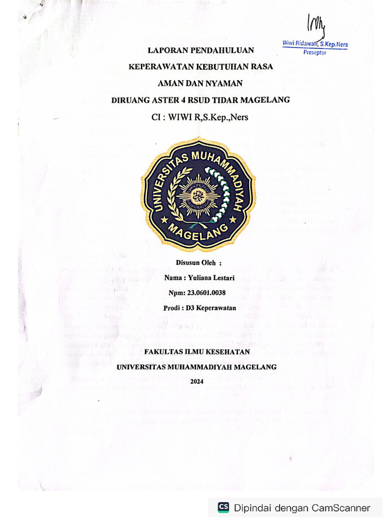 ACC Dan Nilai Askep 4 | PDF